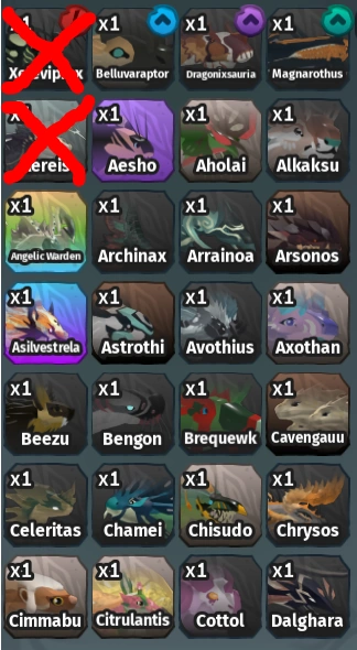 What's my (creature) inventory worth/Could I buy an Owa + Sigmatox? | Fandom