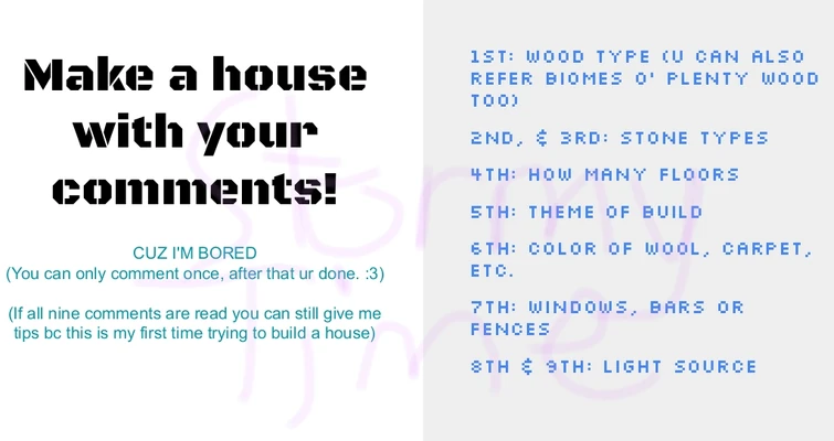 Building a house with ur comments! | Fandom