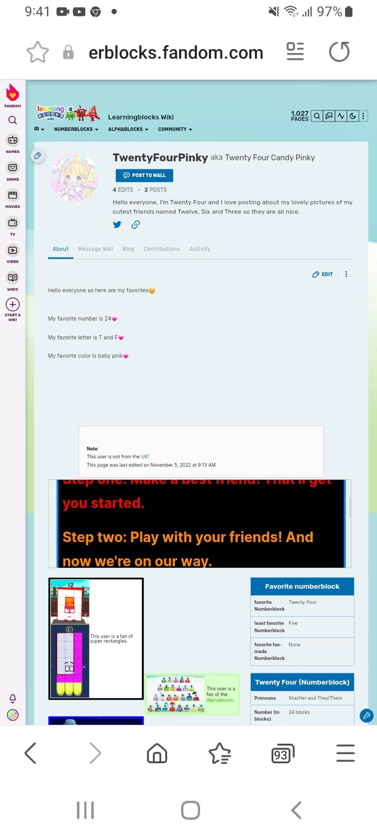 Twenty Four's Fandom account. | Fandom