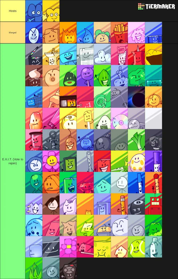 BFB 41 character voting | Fandom