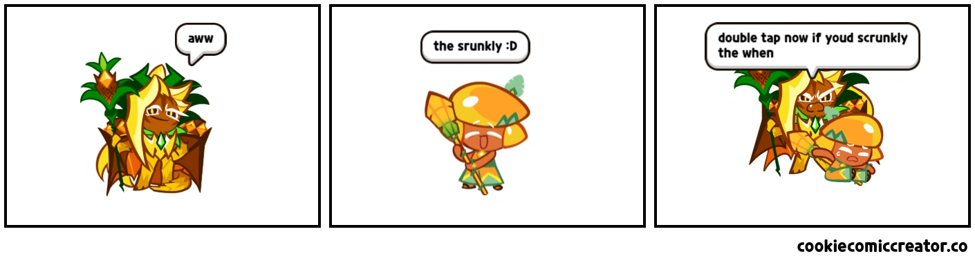 the scrunkly | Fandom