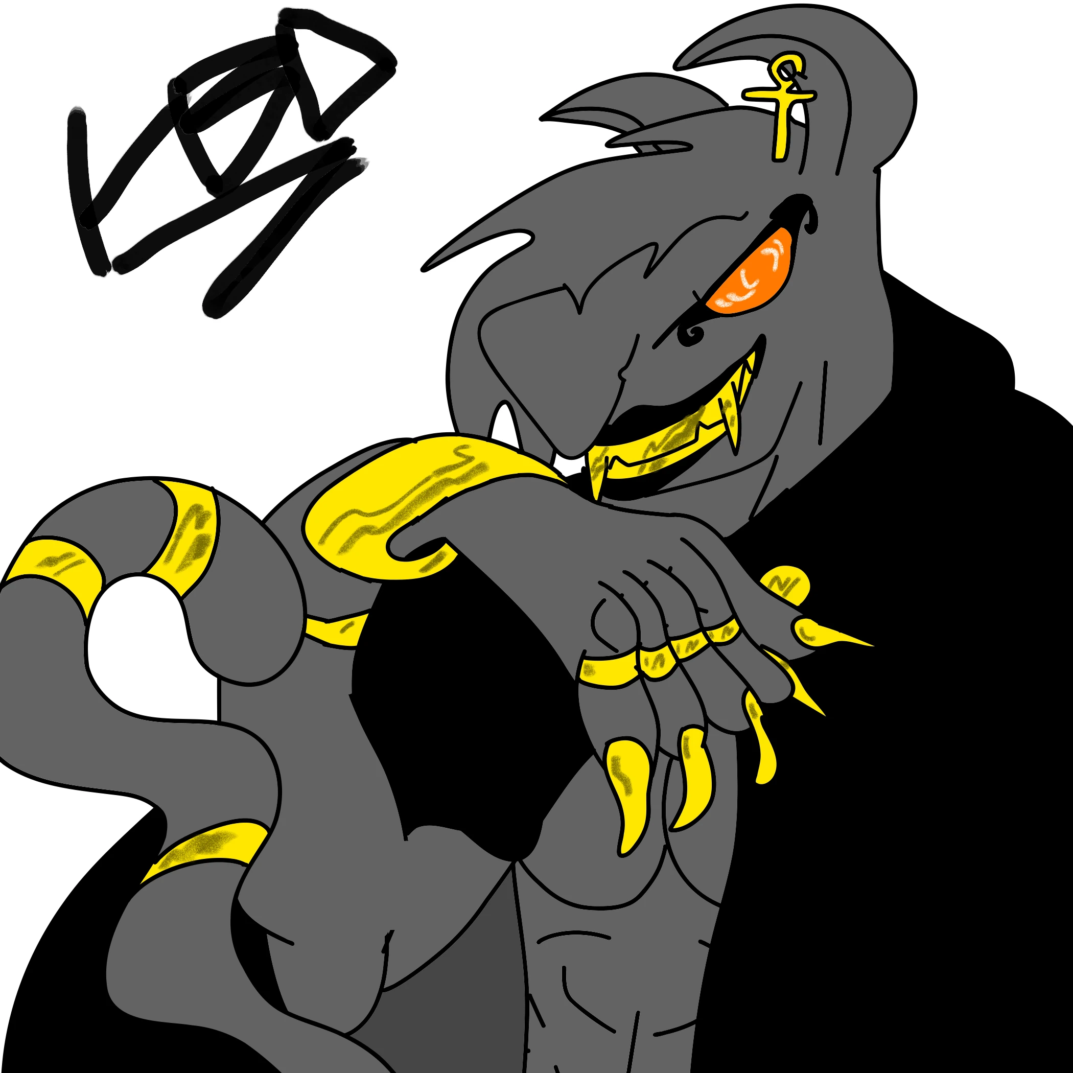 My Hieroglyph redesign/ MALE CHARACTER WEARING LIPSTICK WOW | Fandom