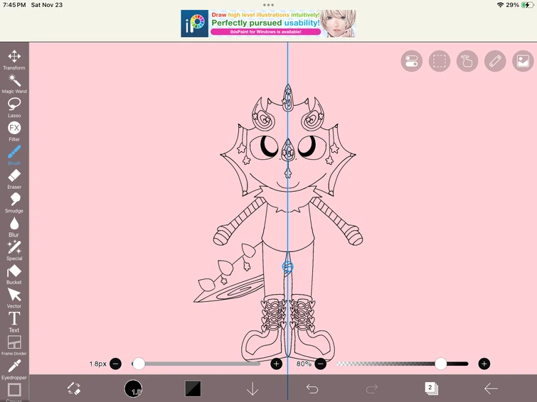Currently making a toon oc for someone on toyhouse as a free custom ...