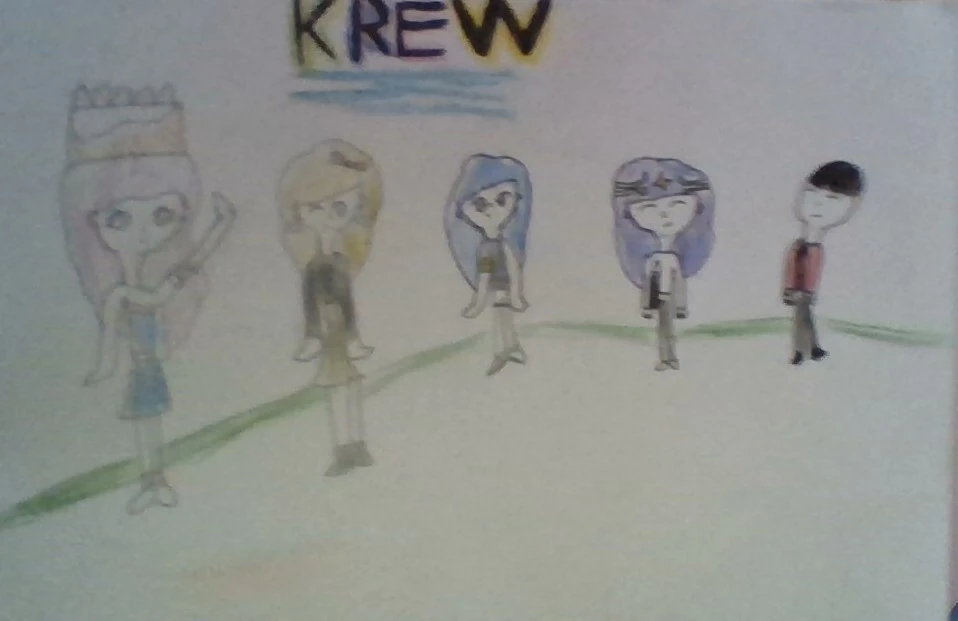 Krew fan art I made (sorry that it's a little blurry) | Fandom