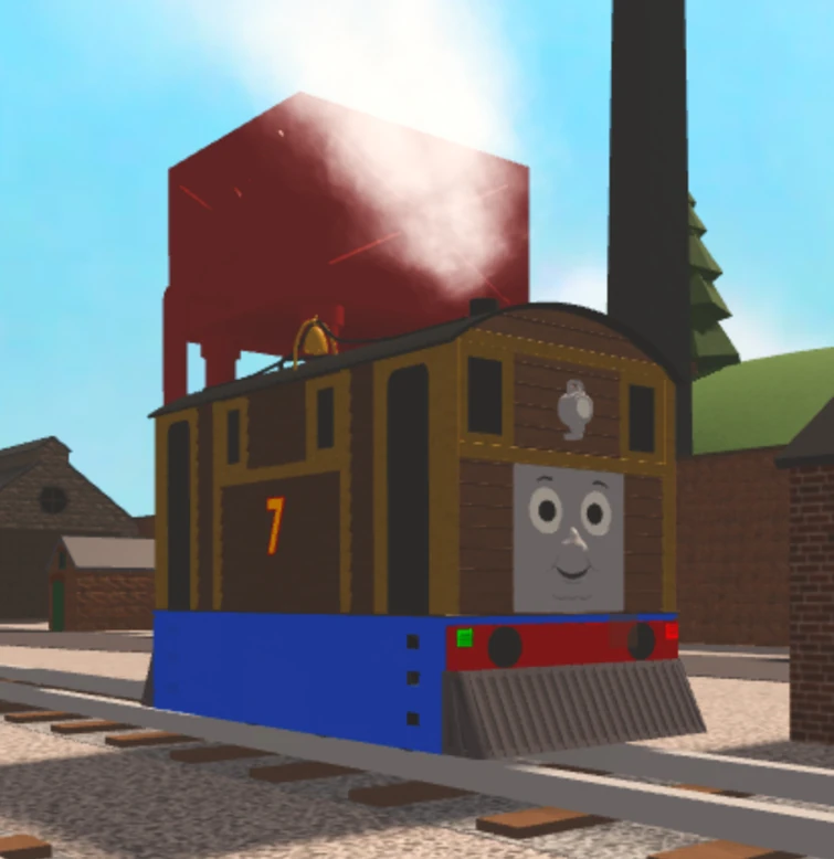 RWS Thomas, Duck, and Toby on Blue Train With Friends: Exploring Sodor ...