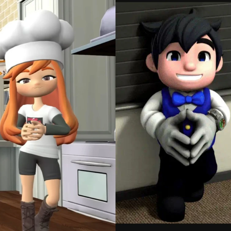 Meggy did the SMG4 & SMG3 Spy pose | Fandom