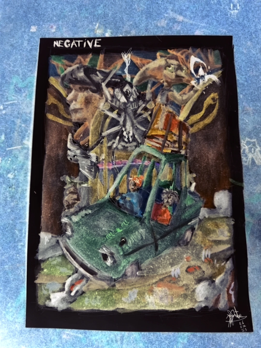 Negative doodle!(Do you think I should do lineart?) | Fandom