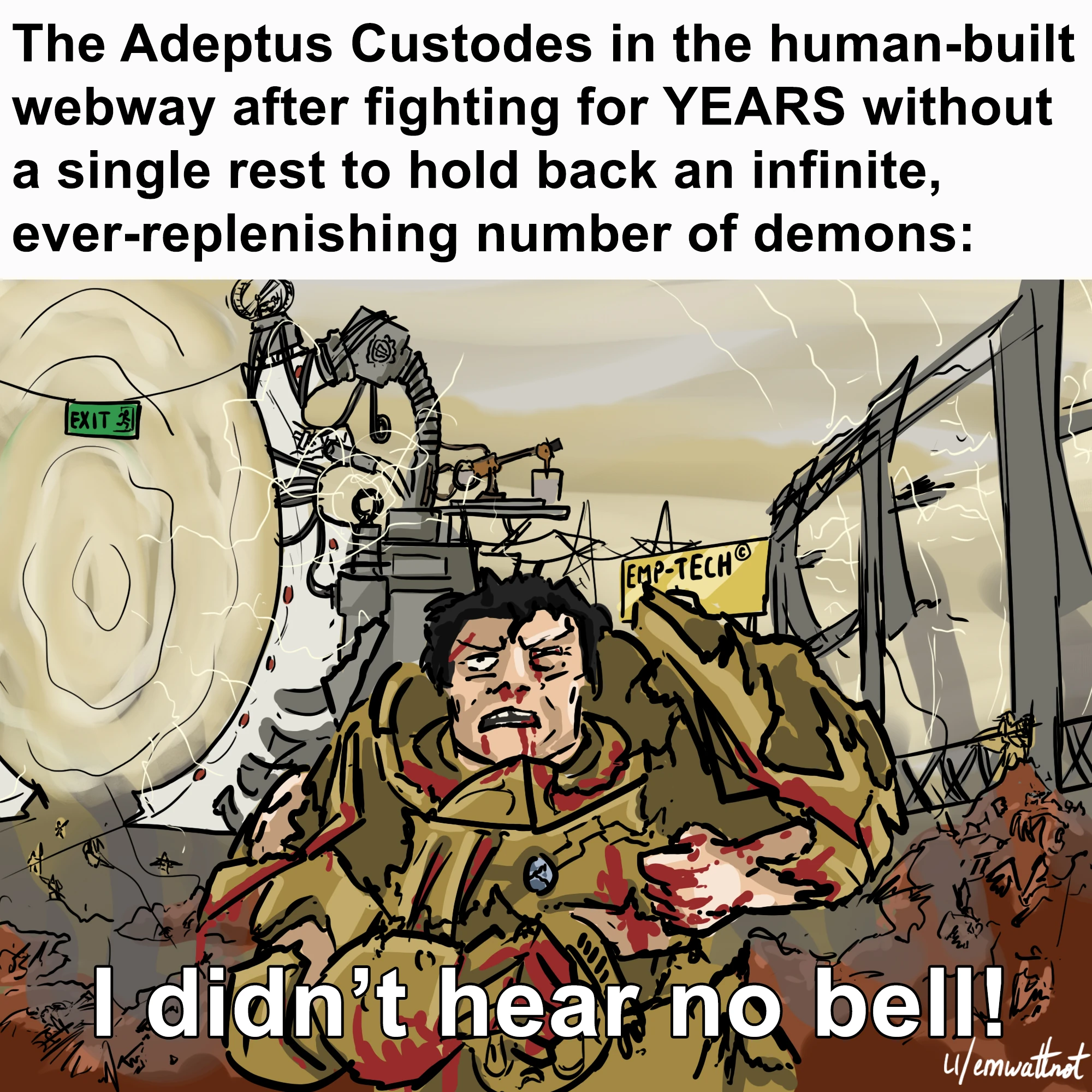 Custodes meme | Fandom