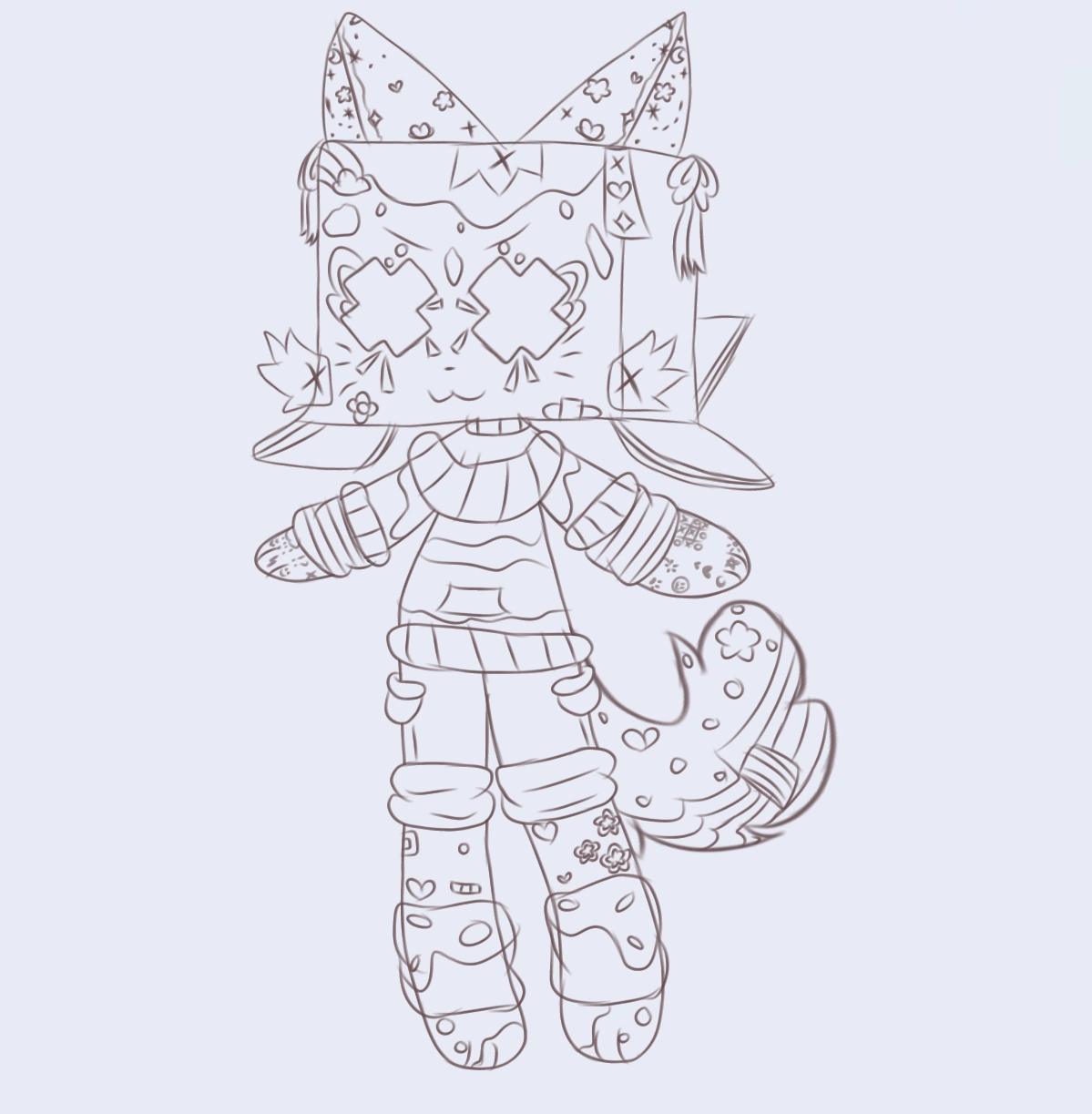 Dandys World OC sketch! | Fandom