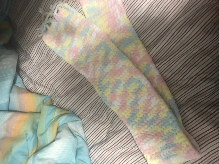 I tried crocheting a scarf | Fandom