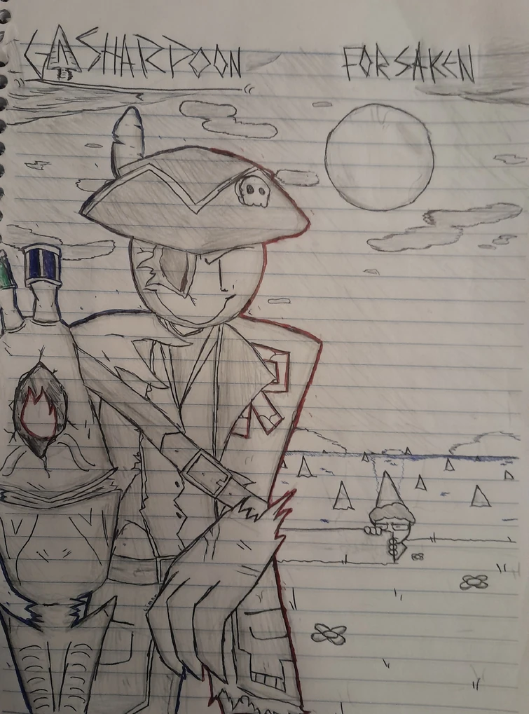 The sea whispers my name - Gasharpoon art | Fandom