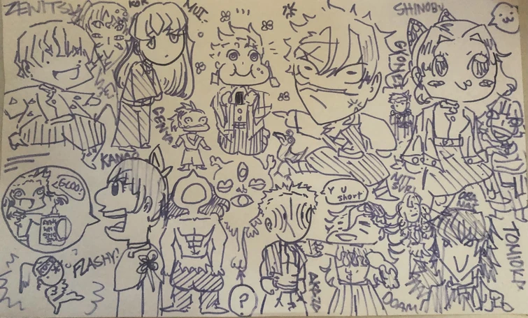 More doodles. | Fandom