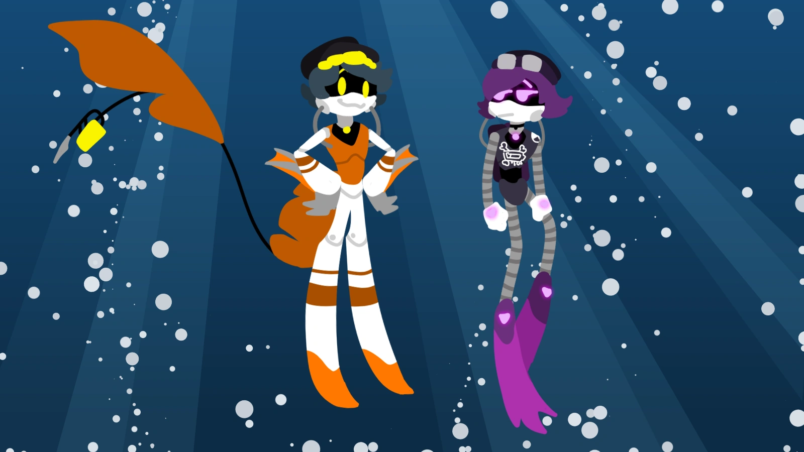 Oh no! Someone turned Uzi and N into Fish!! | Fandom