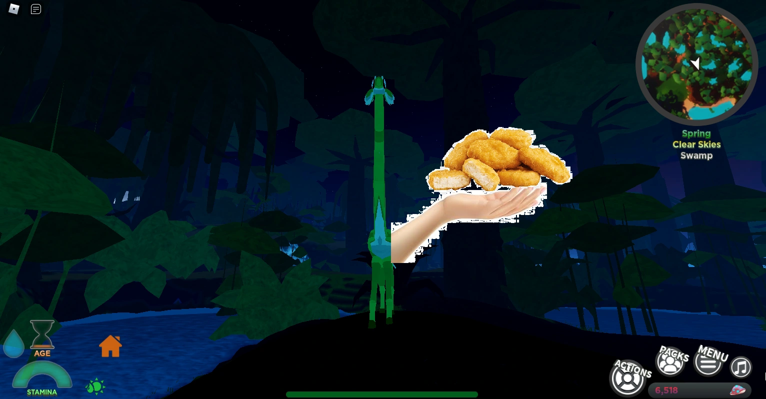 A baby Citrulantis offers you chicken nuggies, what do you do? | Fandom