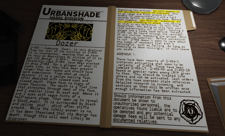 grace documents if urbanshade wrote them - dozer | Fandom