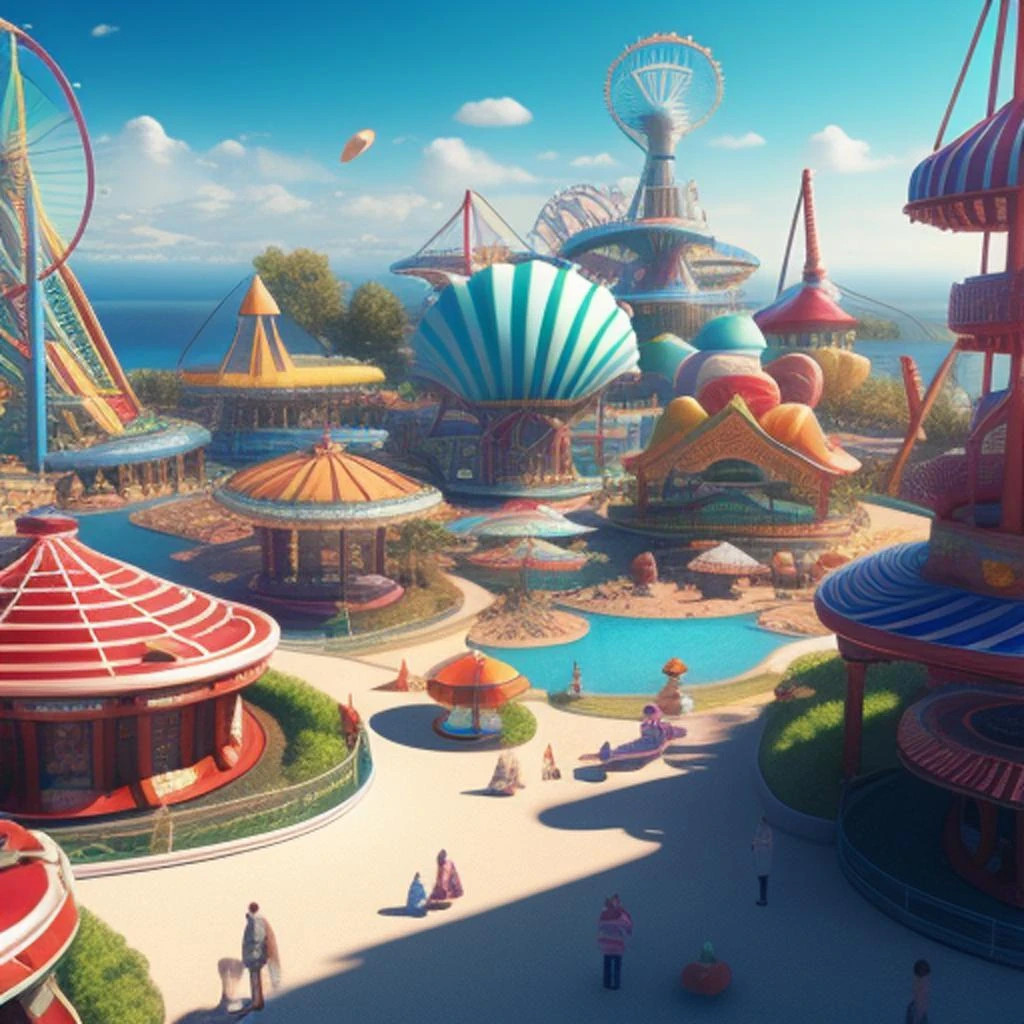 I created the world's famous amusement park seashell Island | Fandom