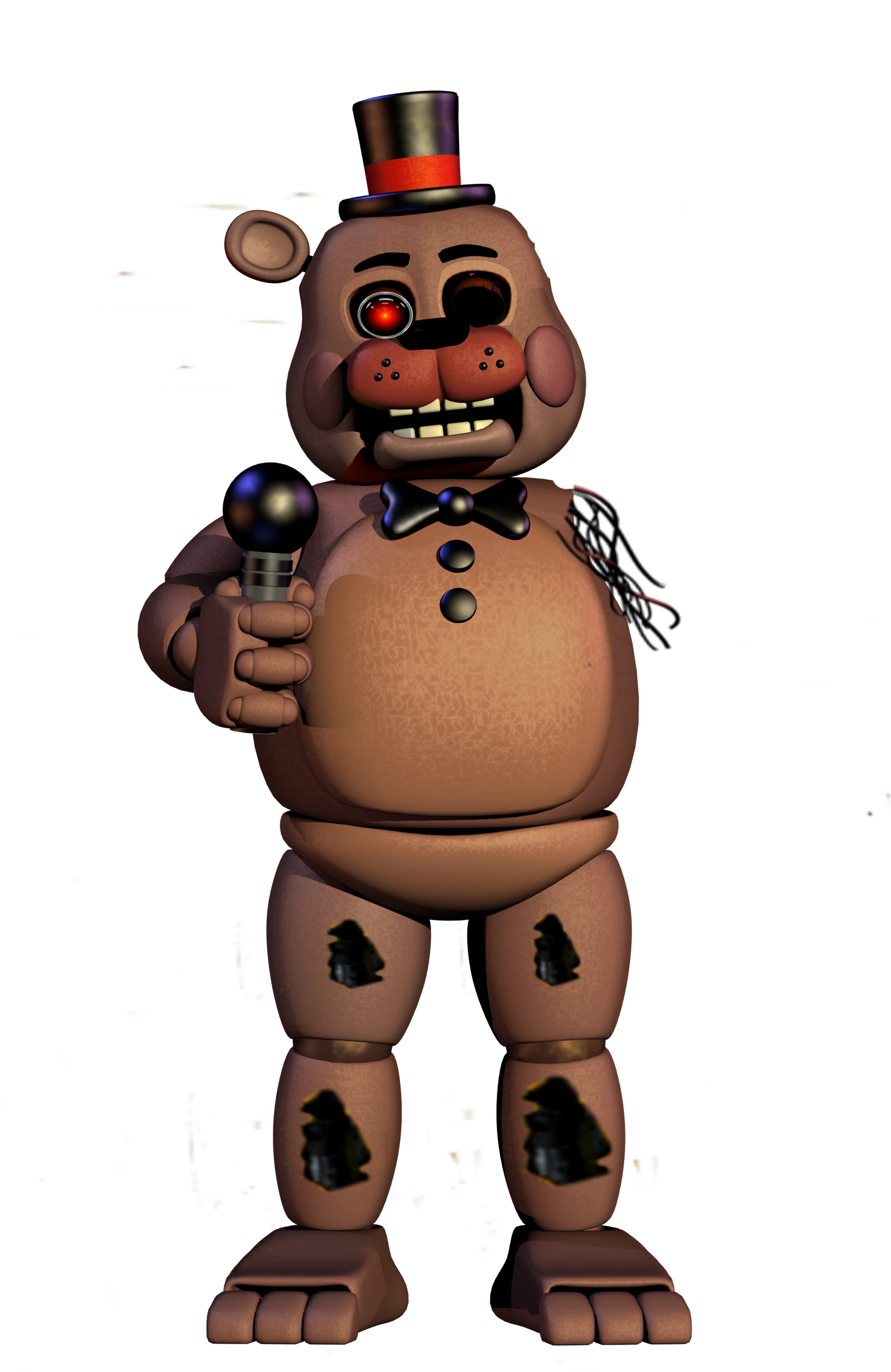 Withered Toy plastic fat bear named Freddy | Fandom
