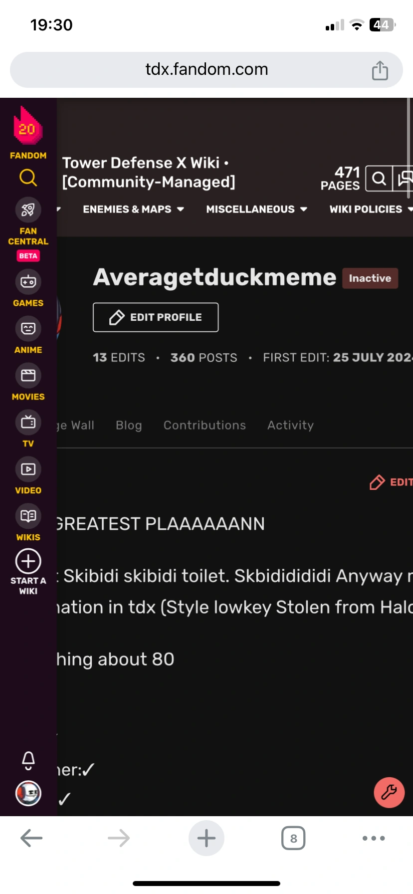 How the f am I still inactive | Fandom