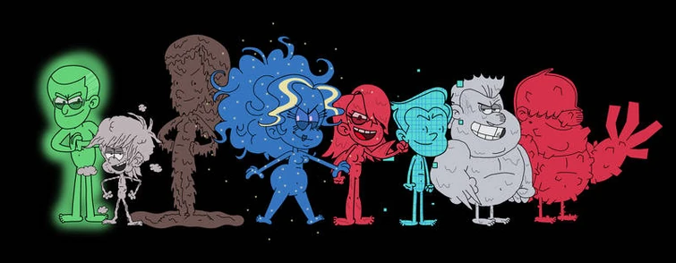 THE L-EMENTALS!!! Heroes and Villains! (Credit to AxelGripp and his ...