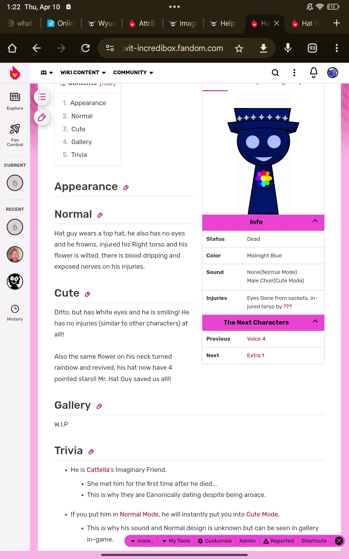 I'm making an INCREDiBOX mod named HvitHvit, I hade to make the wiki ...