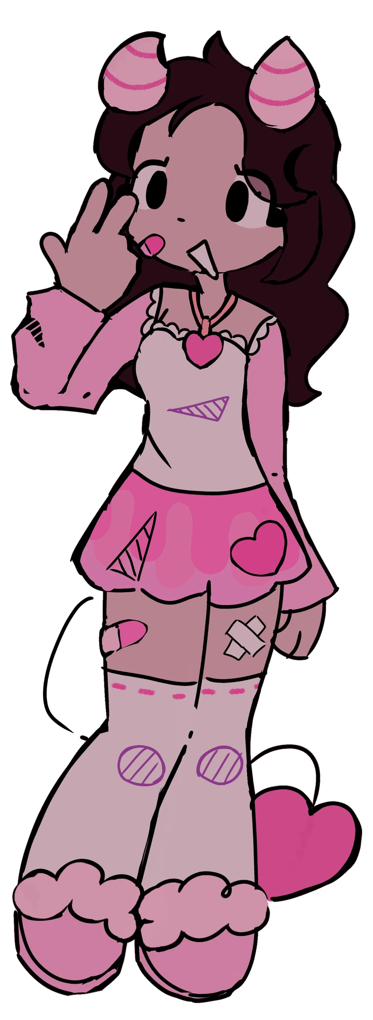 Very simple oc ref and wip!! 💗 | Fandom