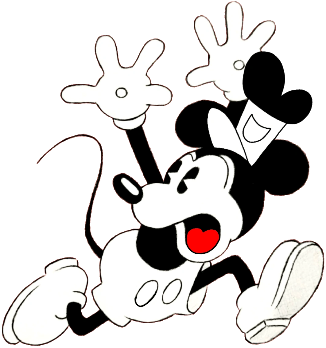 Steamboat Mickey Running (PNG) | Fandom