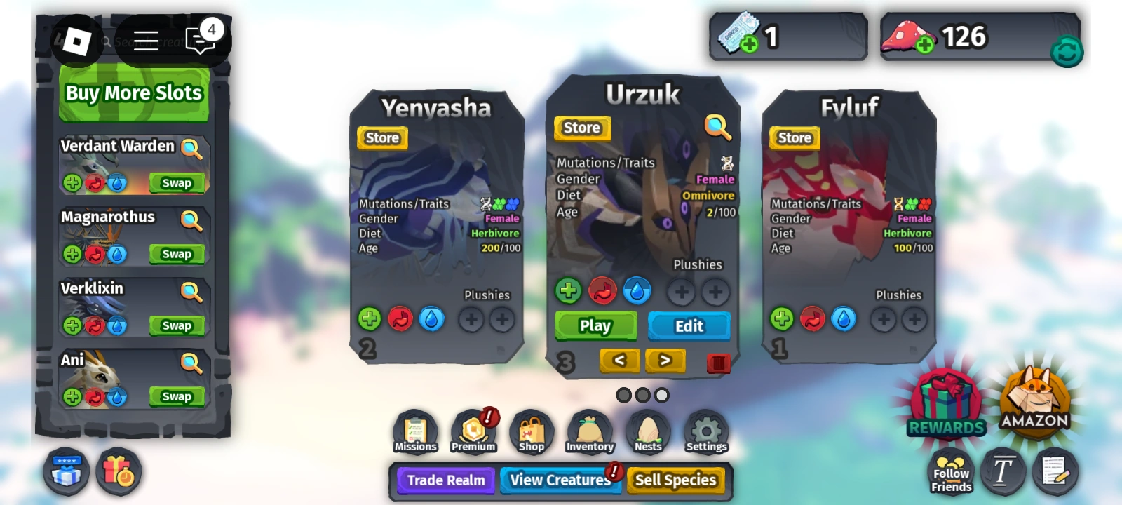 My first shimmer! (I was mut hunting for Shimmer Urzuk but didnt ...