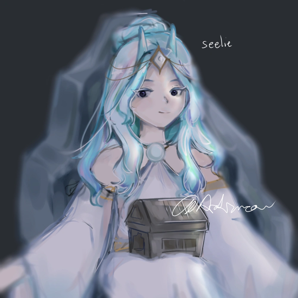 seelie if they were a pretty humanoid lady whom I tried to draw | Fandom