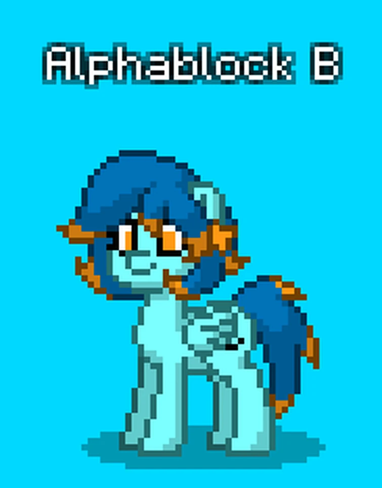 Alphablocks in Pony Town (Part 1) | Fandom