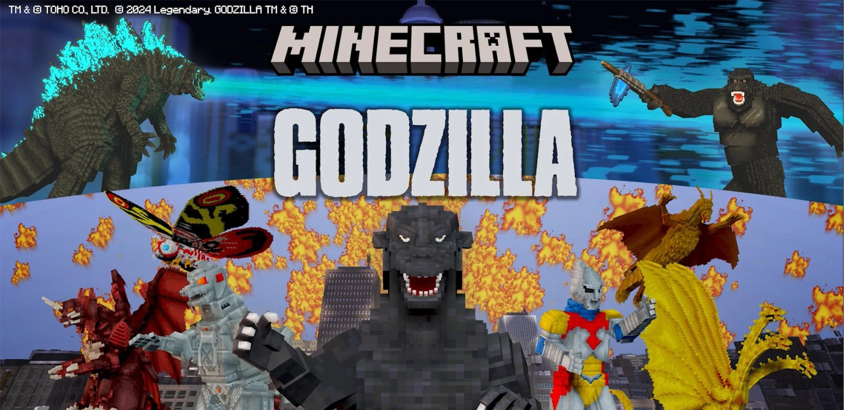 A ‘GODZILLA’ DLC game is coming to Minecraft. | Fandom