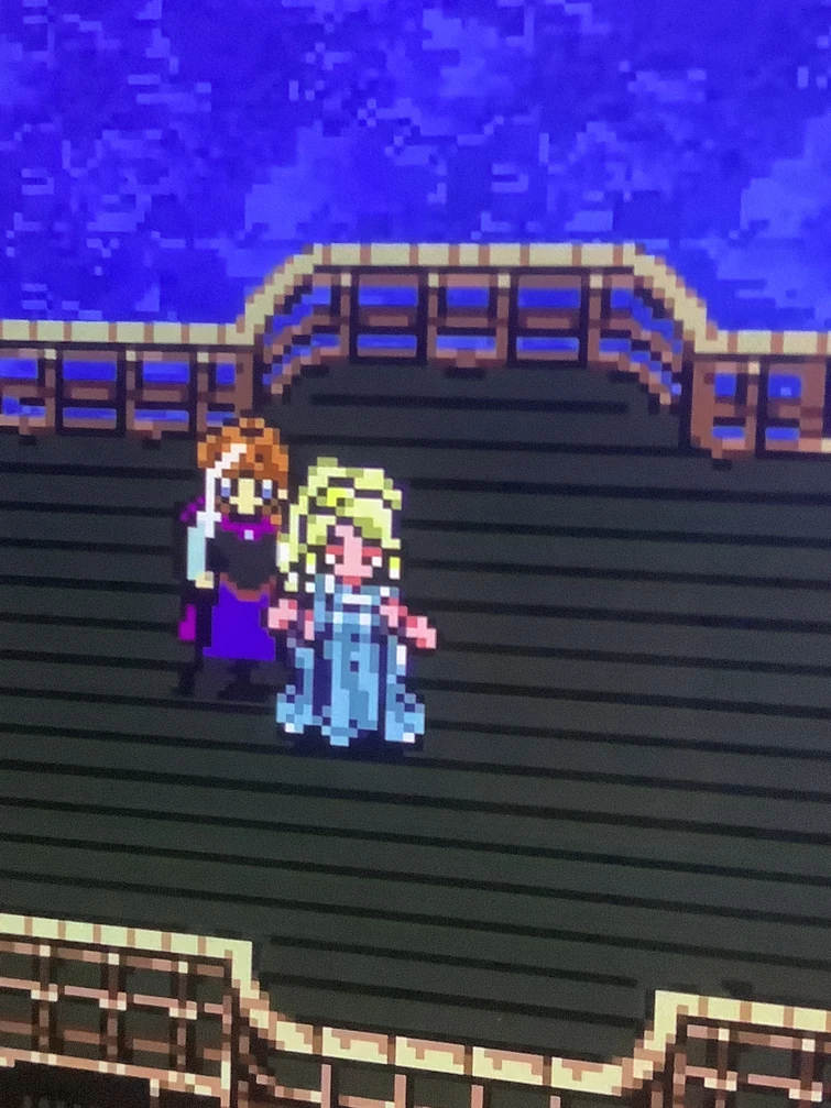 8-bit elsa and Anna | Fandom