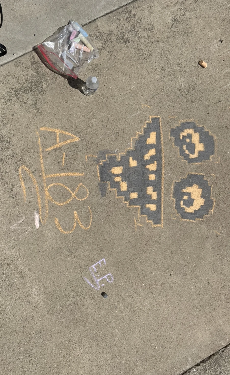 I drew A-183 using chalk | Fandom