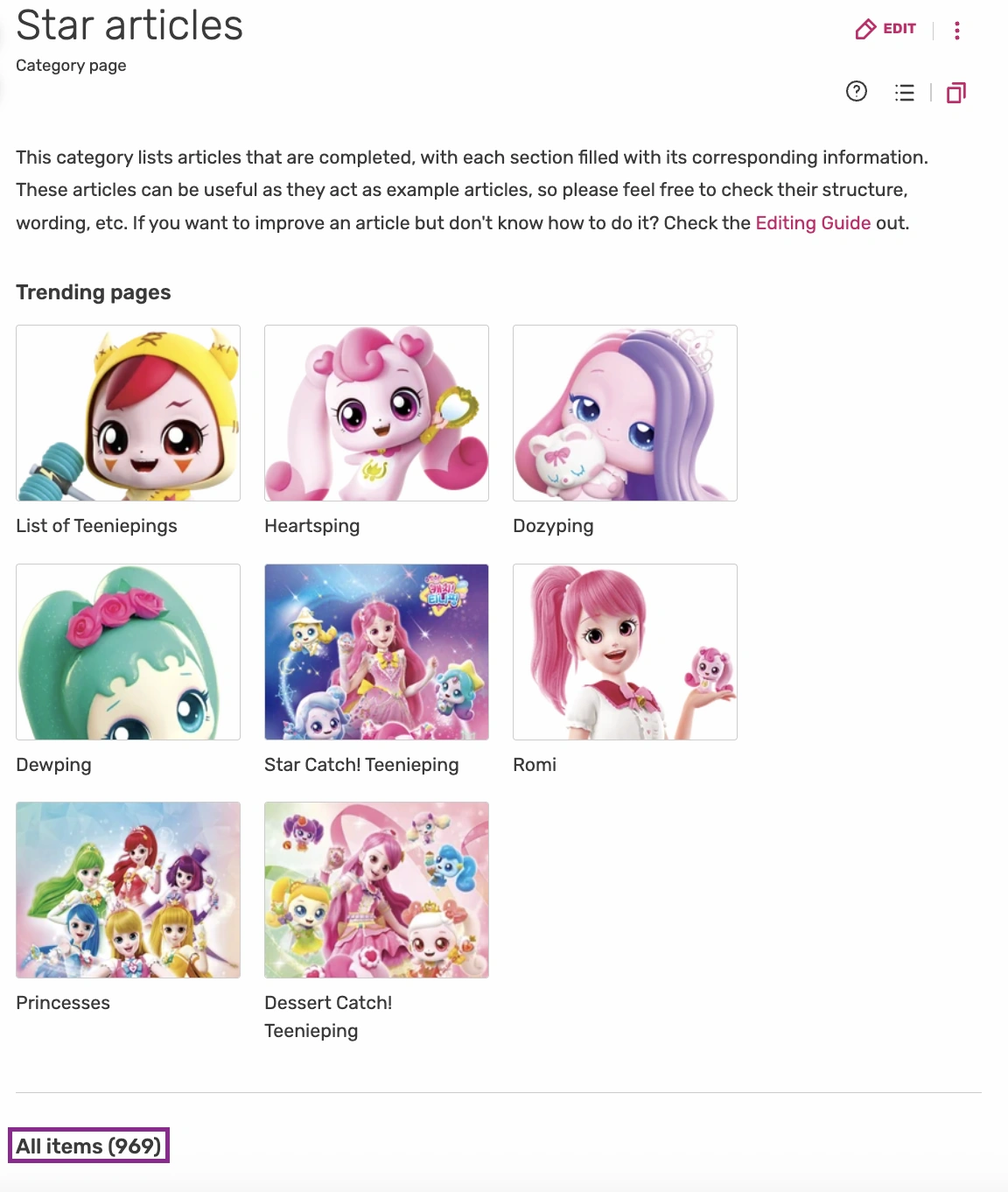 The inverse funny number of star articles | Fandom