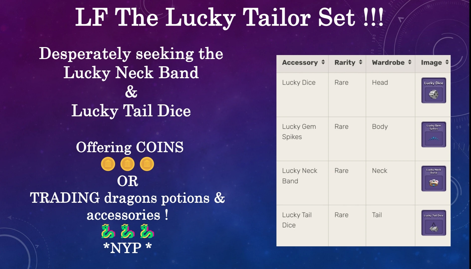 LF Dice Accessories ! | Fandom