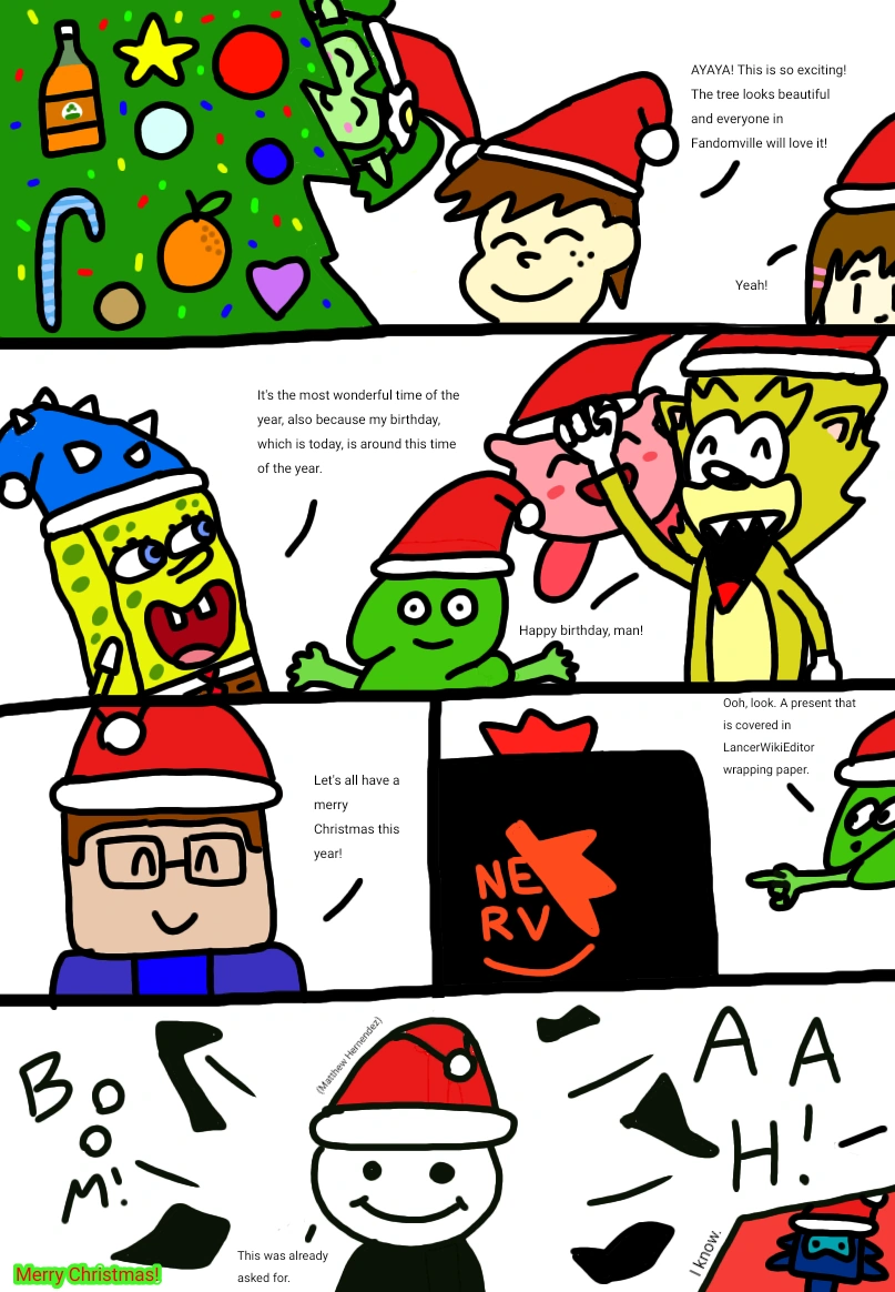 SML Wiki Christmas Comic | Fandom