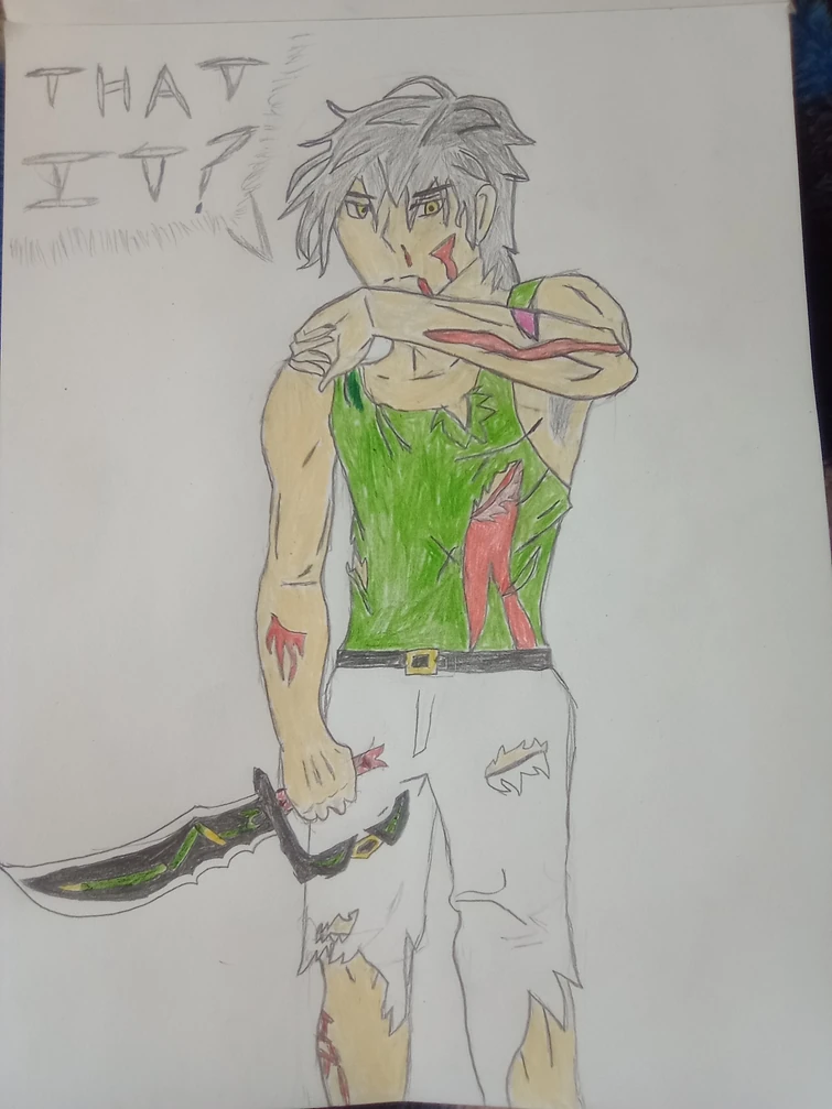 Battle damage sketch | Fandom