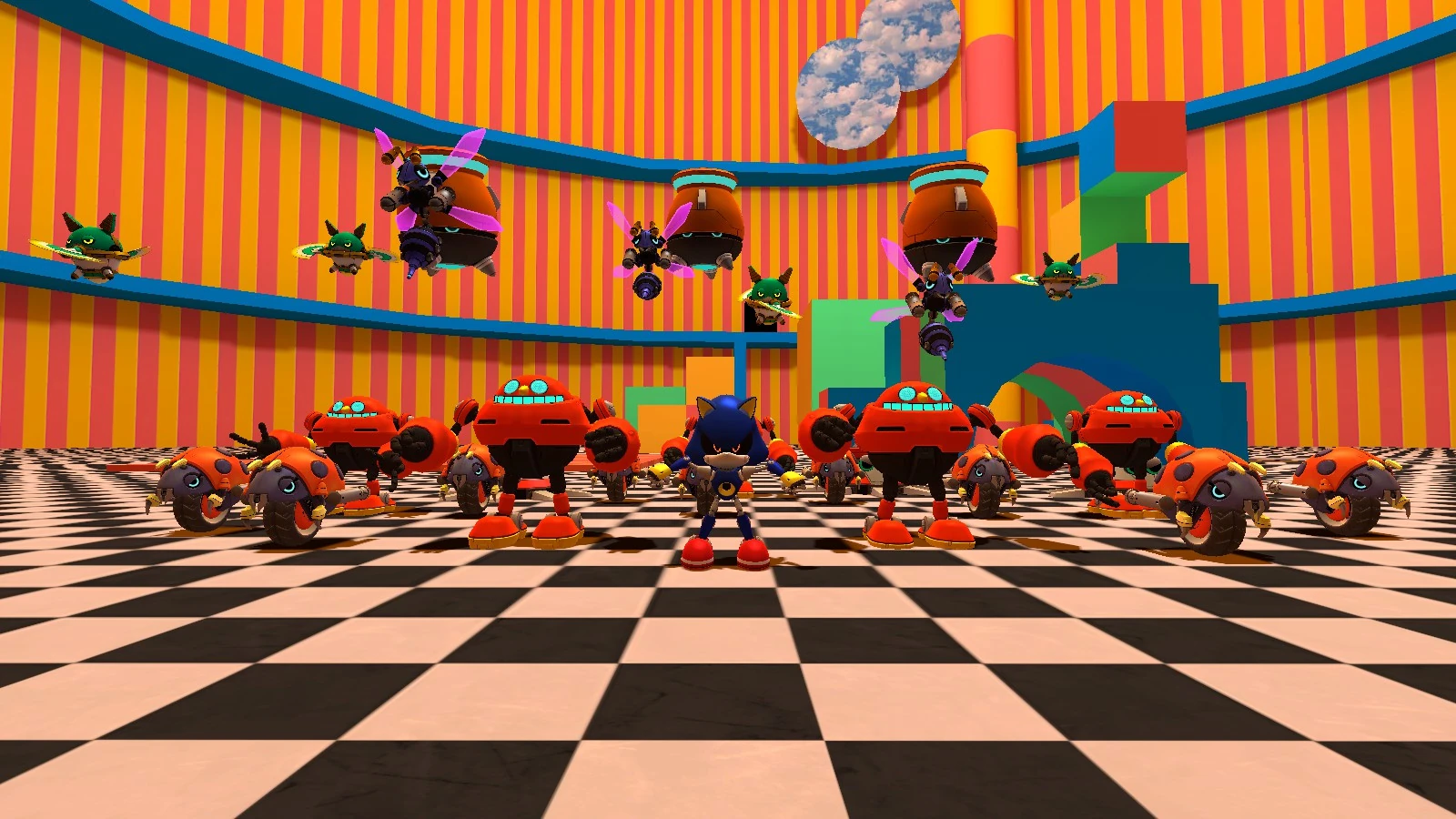 Eggman's robots invading the Digital Circus! | Fandom