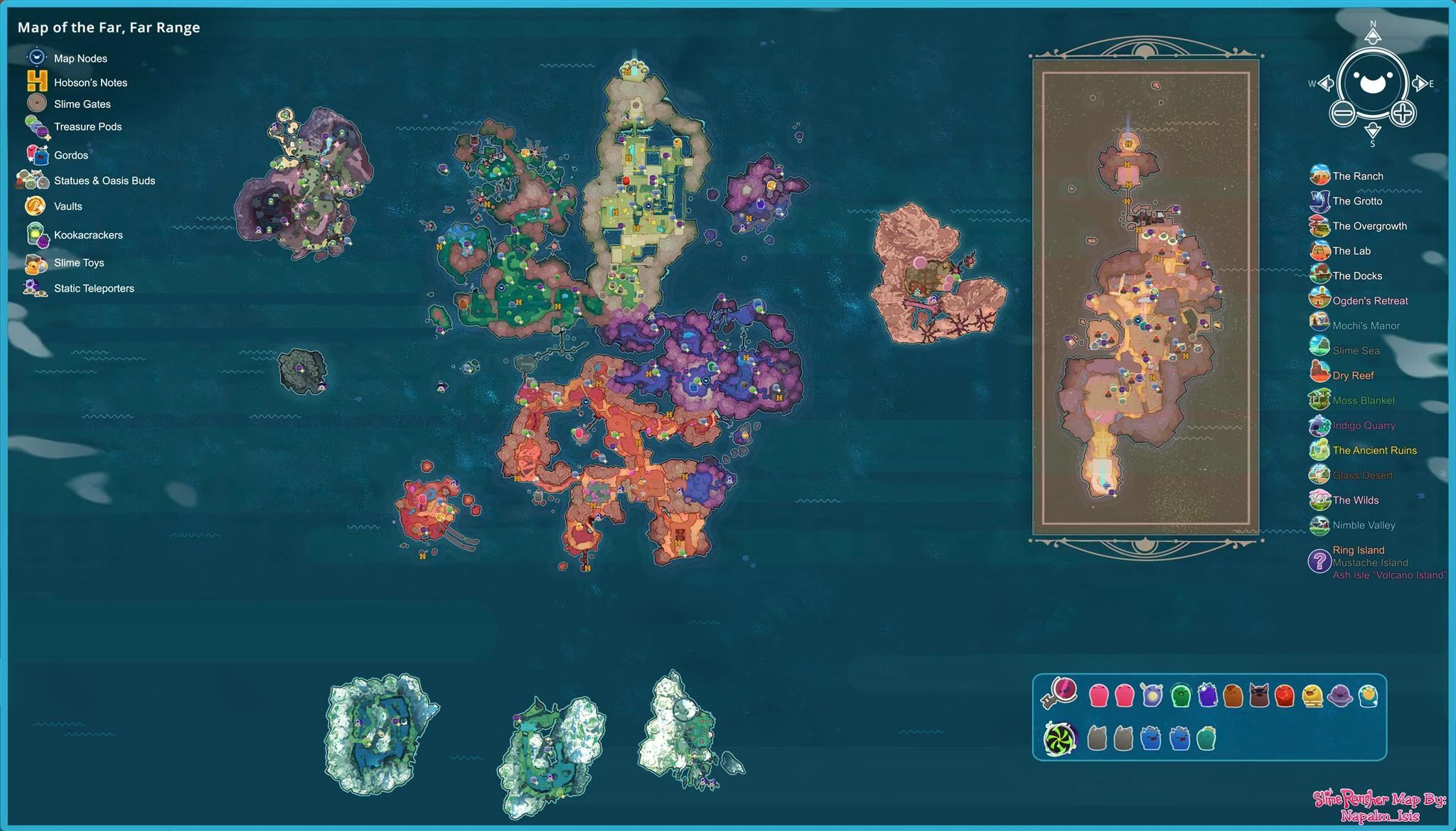 Full map or the Far, Far, Range | Fandom