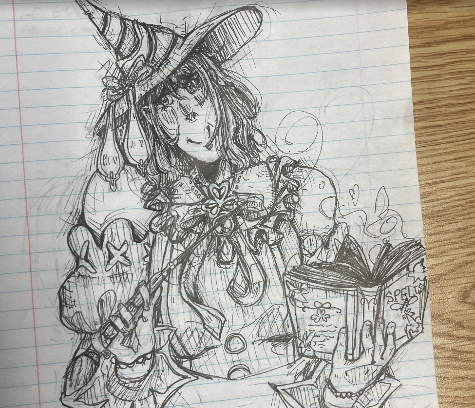 I DREW MY IRL FRIEND A WITCHY HARUKA | Fandom
