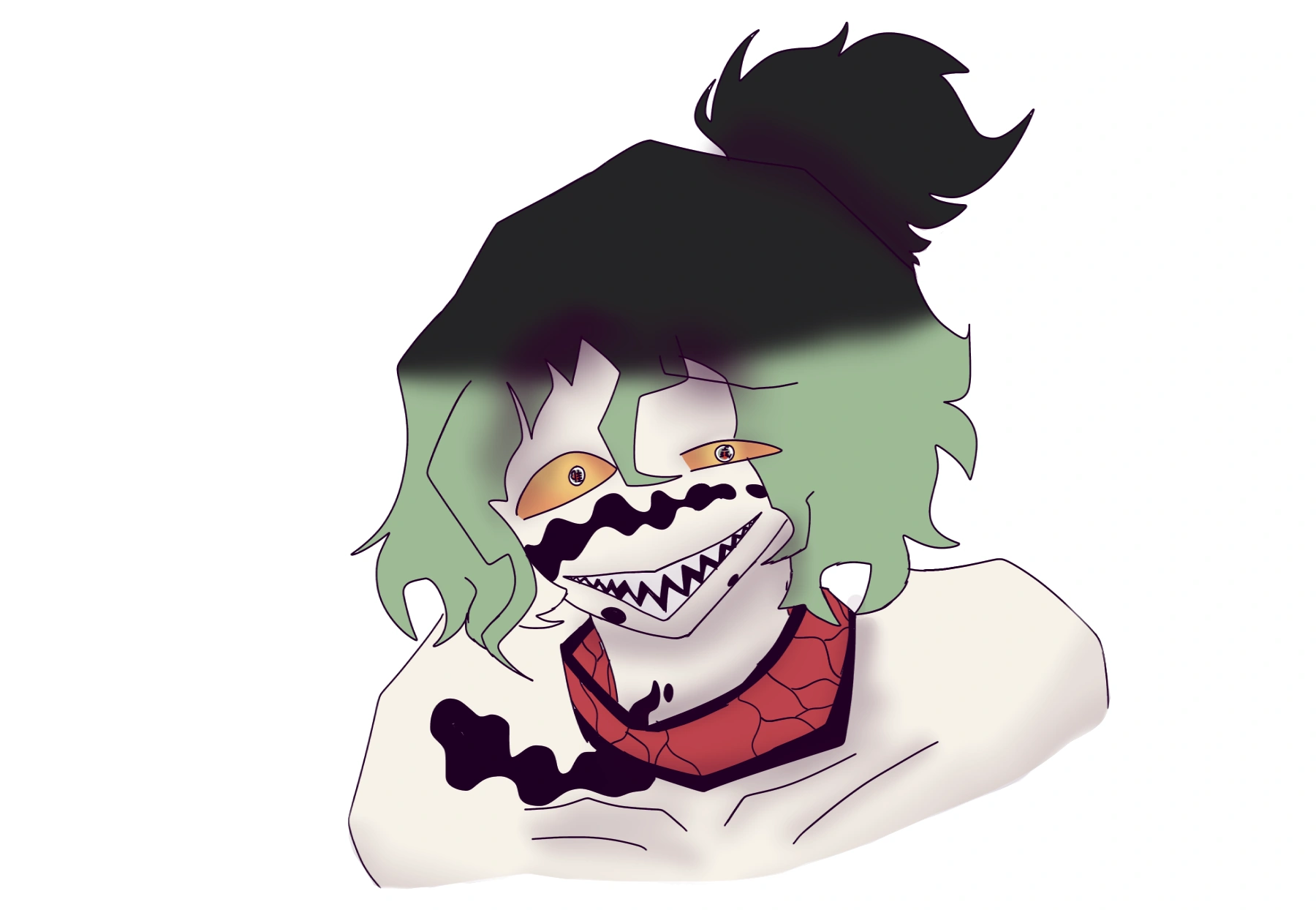 inktober day 1: gyutaro | Fandom