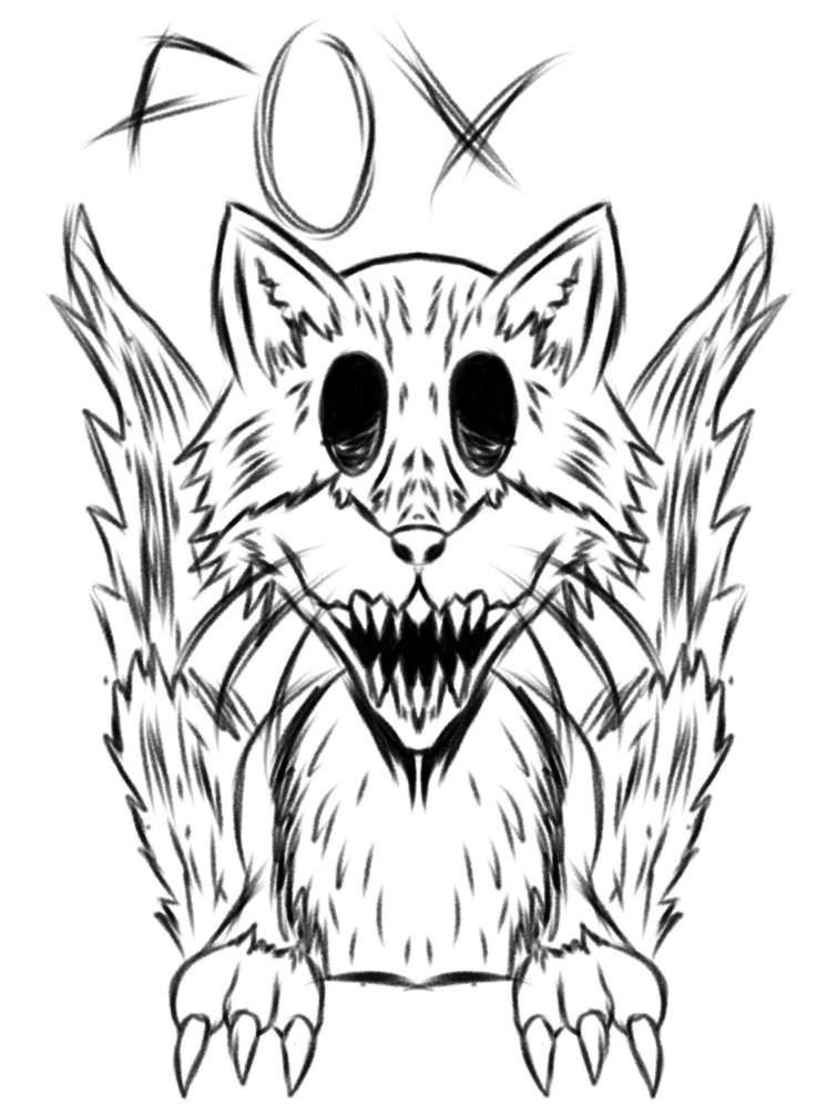 My new exe- F0X (it's basically a realistic tails and his friends are ...