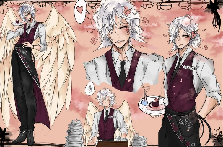 Done! Barista outfit for my oc 🌸🌸 | Fandom