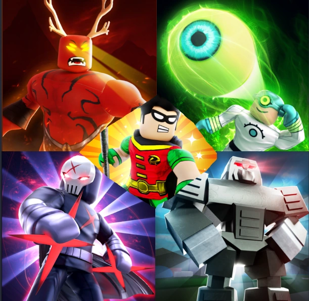 I combined the game thumbnails to create this one thumbnail uhm yes ...