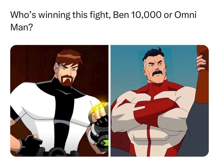 Who’s winning this fight, Ben 10,000 or Omni Man? | Fandom