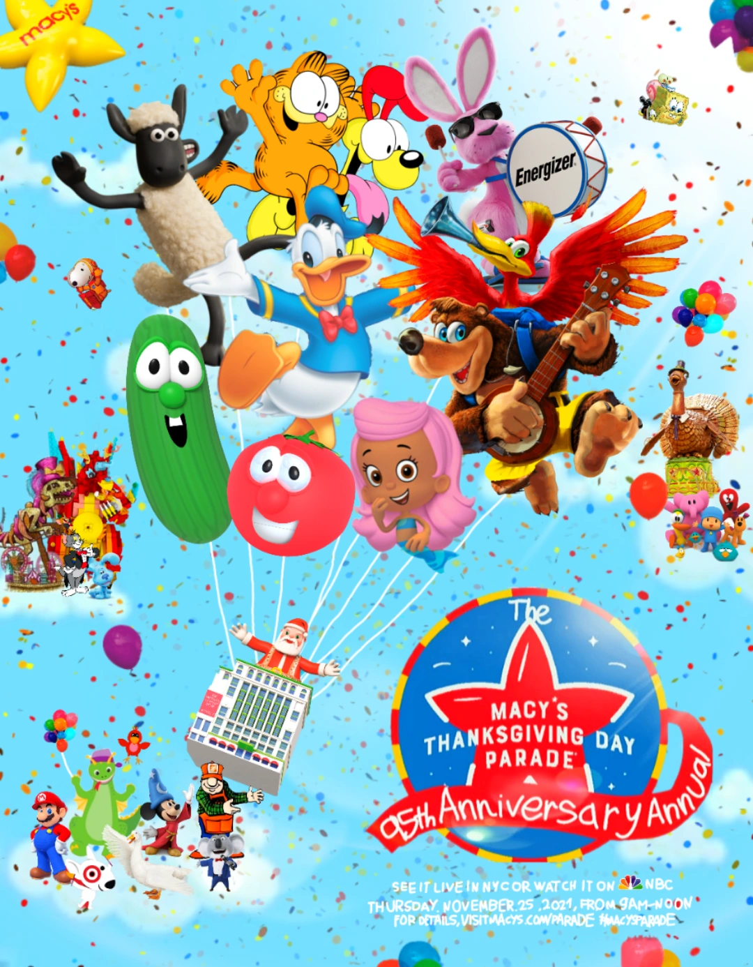 My Macy's Parade Posters I've made since 2020. I hope y'all like them ...