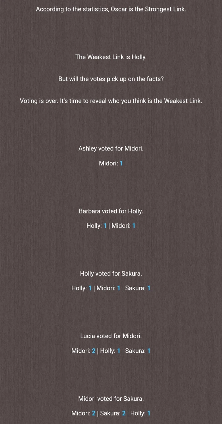 DaPokeMaster122's Weakest Link Championships Round 8 | Fandom