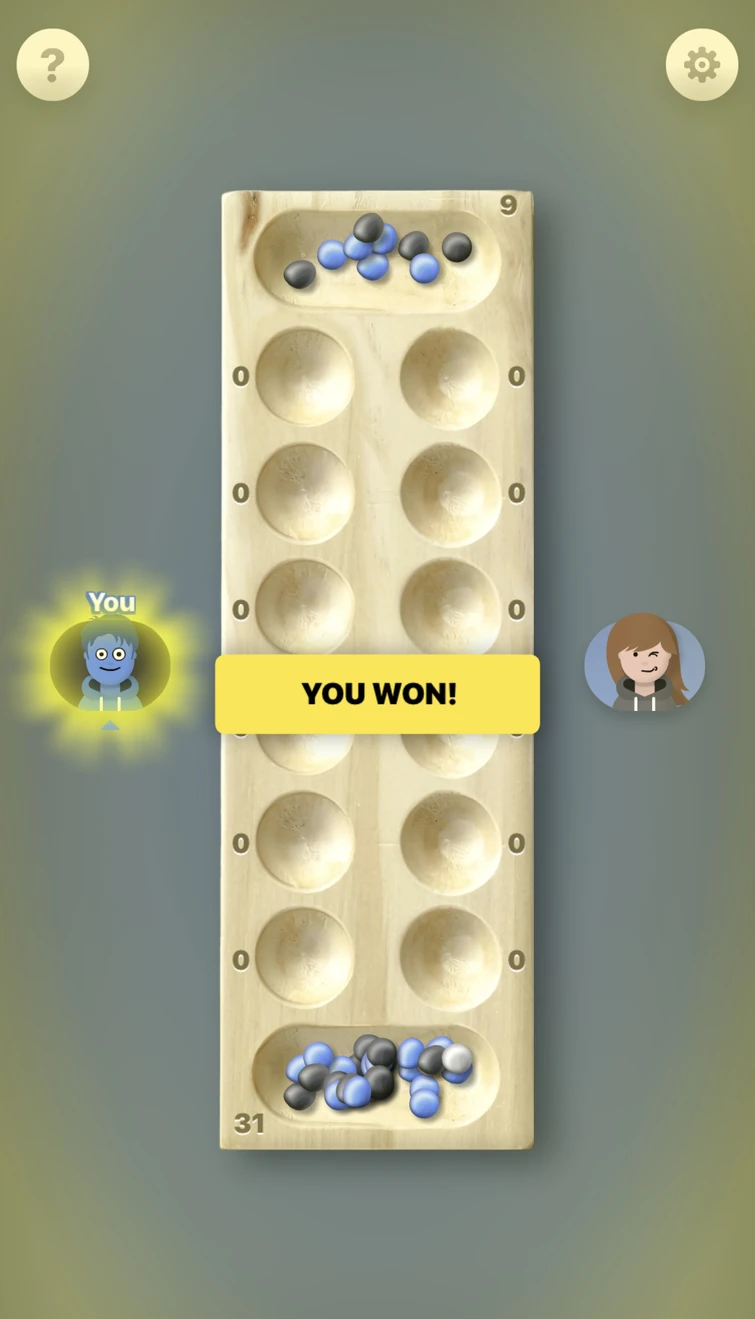 Ratio’d my bestie in mancala | Fandom