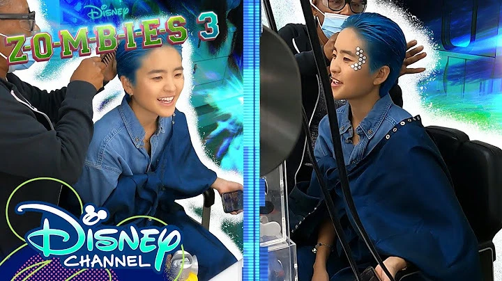 Becoming A-Spen |Terry Hu Hair & Makeup Timelapse | ZOMBIES 3 | BTS ...