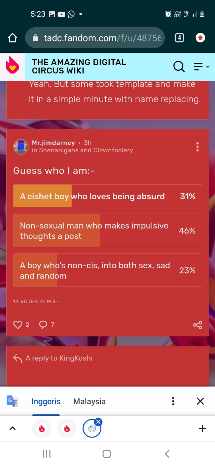 The lack of recognition hits deep | Fandom