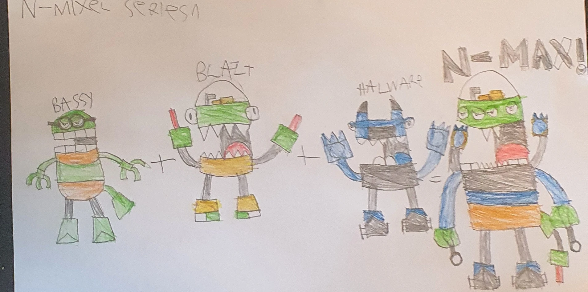 Series 1 n-mixels | Fandom